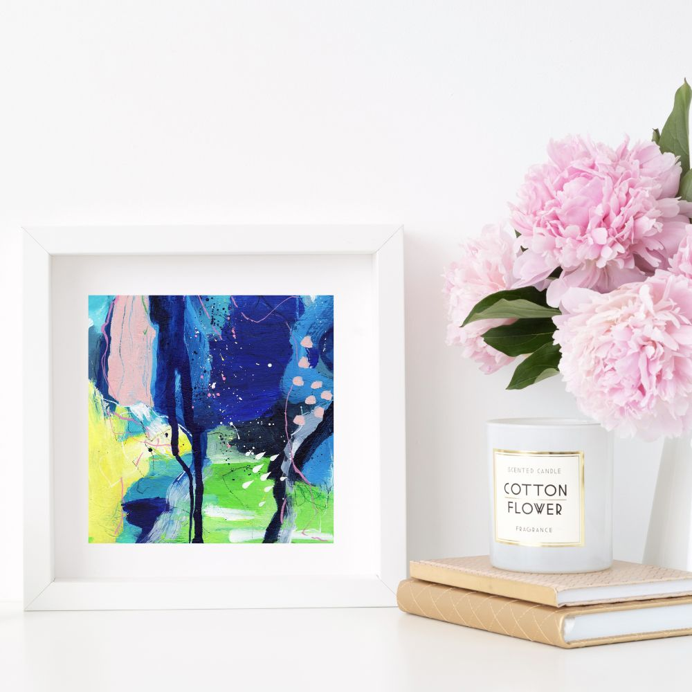 Abstract Original Art On Canvas & Paper – NAJMA MERCHANT ART