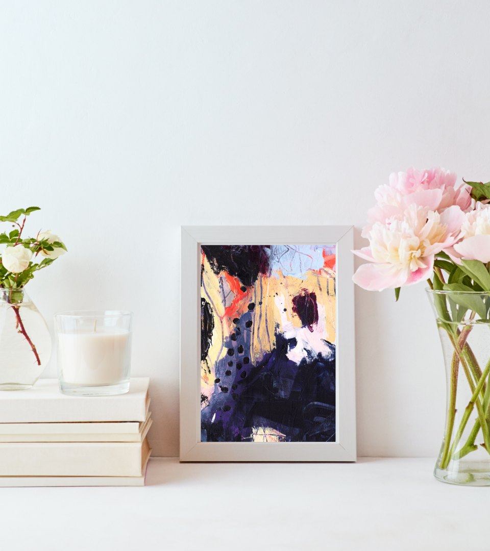 Abstract Original Art On Canvas & Paper – NAJMA MERCHANT ART