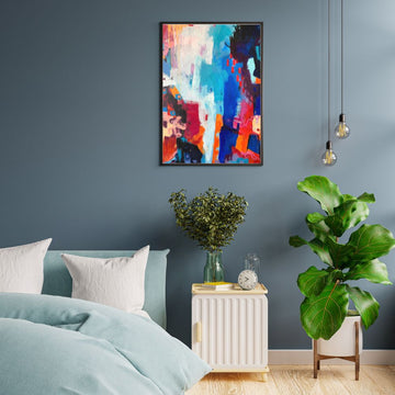 Abstract Original Art On Canvas & Paper – NAJMA MERCHANT ART